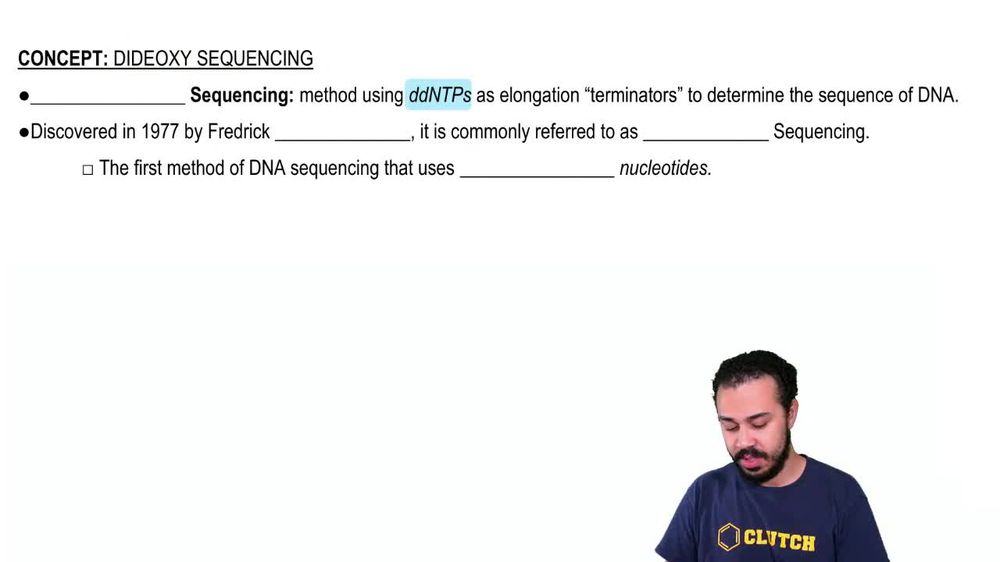How does Sanger Sequencing Work? – Seq It Out #1 | Pearson+ Channels