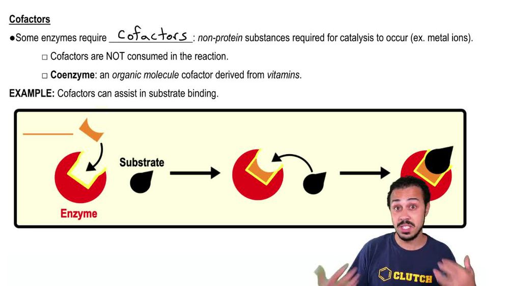 Co-factors, co-enzymes, and vitamins | MCAT | Khan Academy | Pearson+ ...