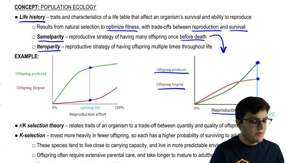 Ecology lab 2 life tables | Pearson+ Channels