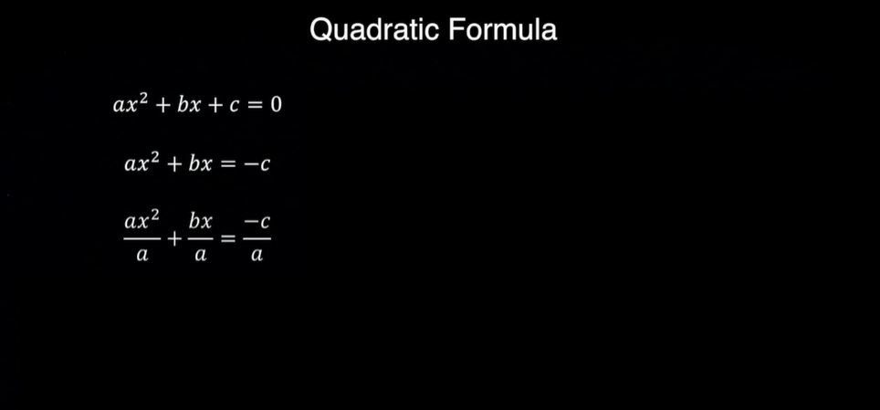 How To Use the Quadratic Formula | Pearson+ Channels