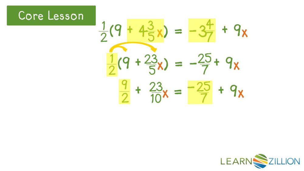 Exercises 27–40 contain linear equations with constants in denomi ...