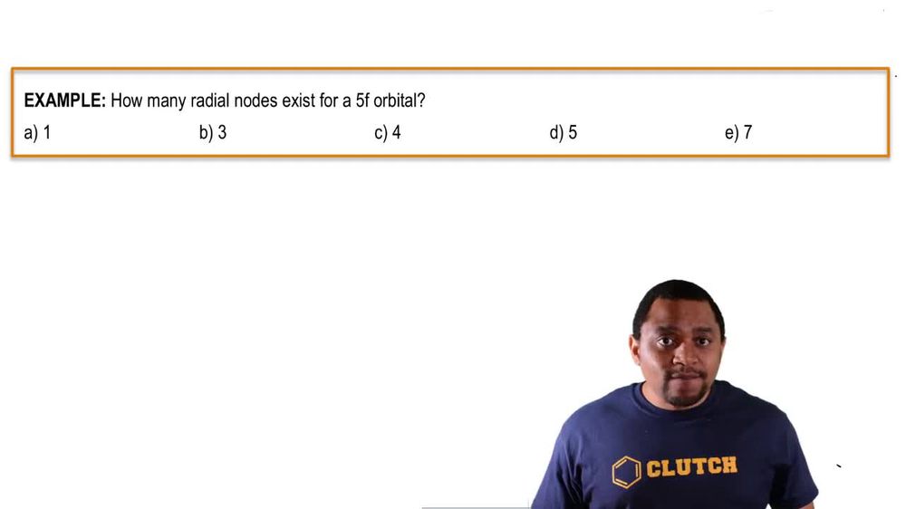 How To Determine Number Of Angular Nodes Radial Nodes And Total