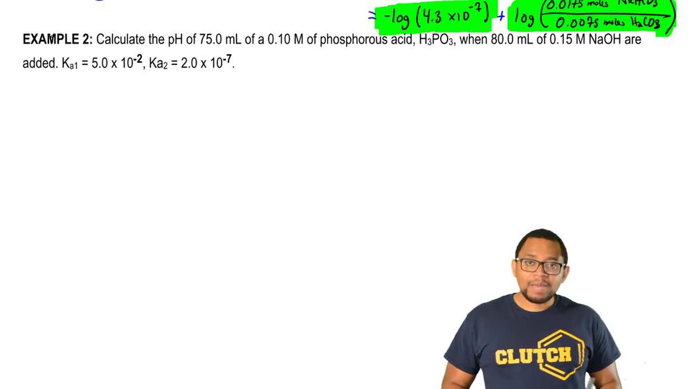 Polyprotic Acid-Base Part 4: Titrations & Indicators | Pearson+ Channels