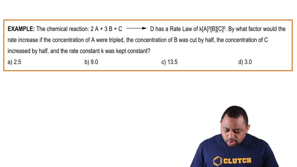 Kinetics Rate Laws | Pearson+ Channels