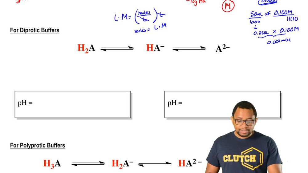 Polyprotic Acid-Base Part 4: Titrations & Indicators | Pearson+ Channels