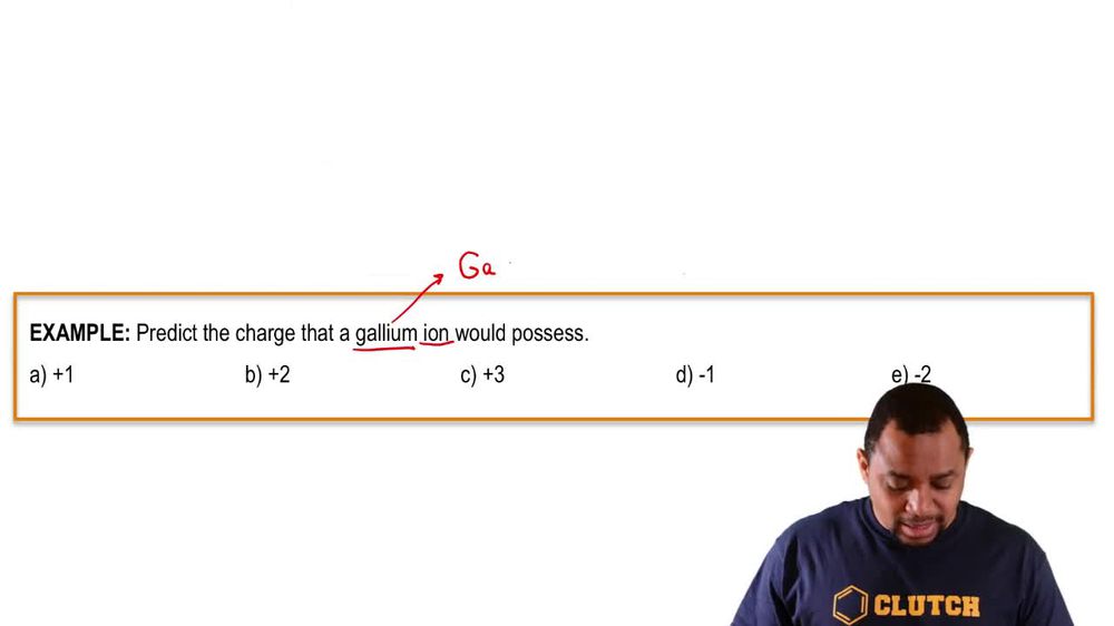 Finding The Ionic Charge For Elements On The Periodic Table Pearson