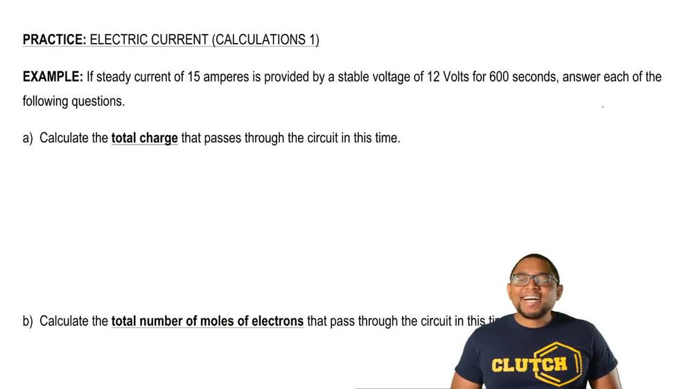 Electrolysis & Electroplating Practice Problems - Electrochemistr ...