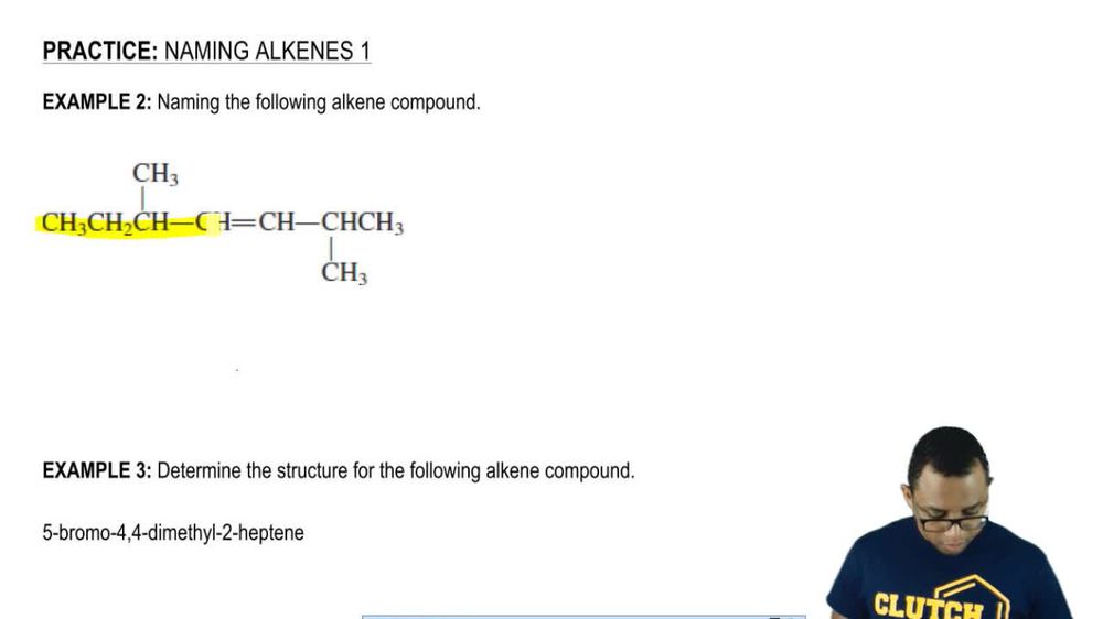 Nomenclature of Alkenes with Examples | Pearson+ Channels