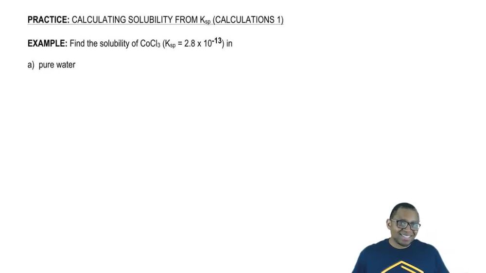 Use the values of Ksp in Appendix C to calculate the molar solubi... | Pearson+ Channels