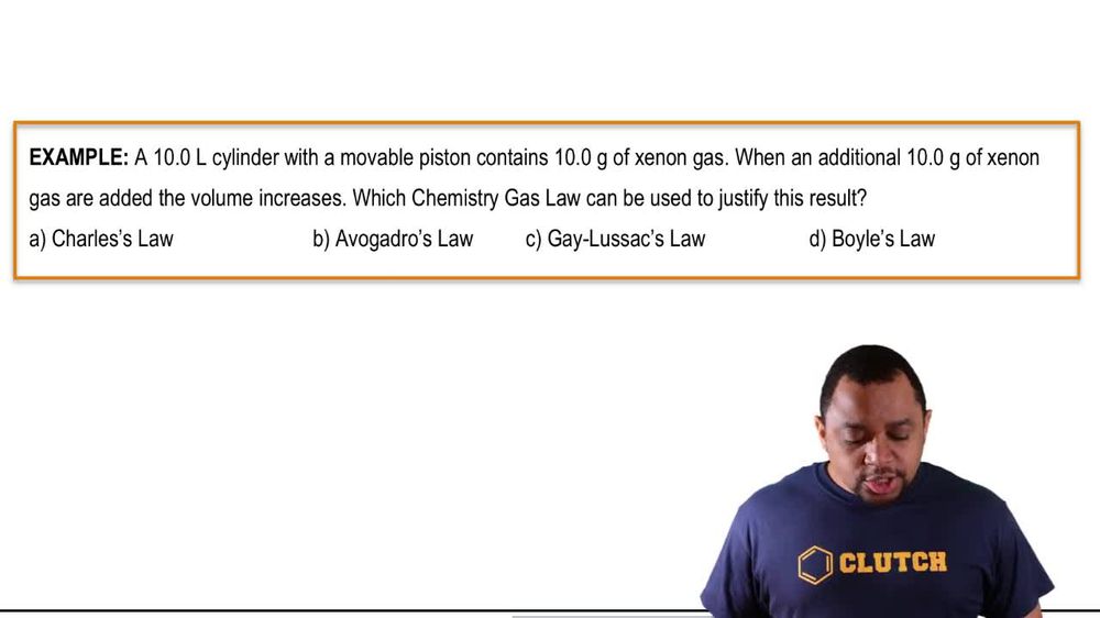 Chemistry Gas Laws | Pearson+ Channels