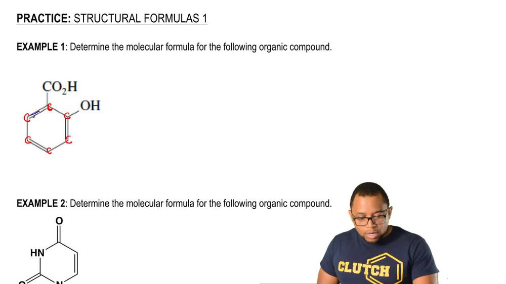 Structural & Condensed Formulas Problems | Pearson+ Channels