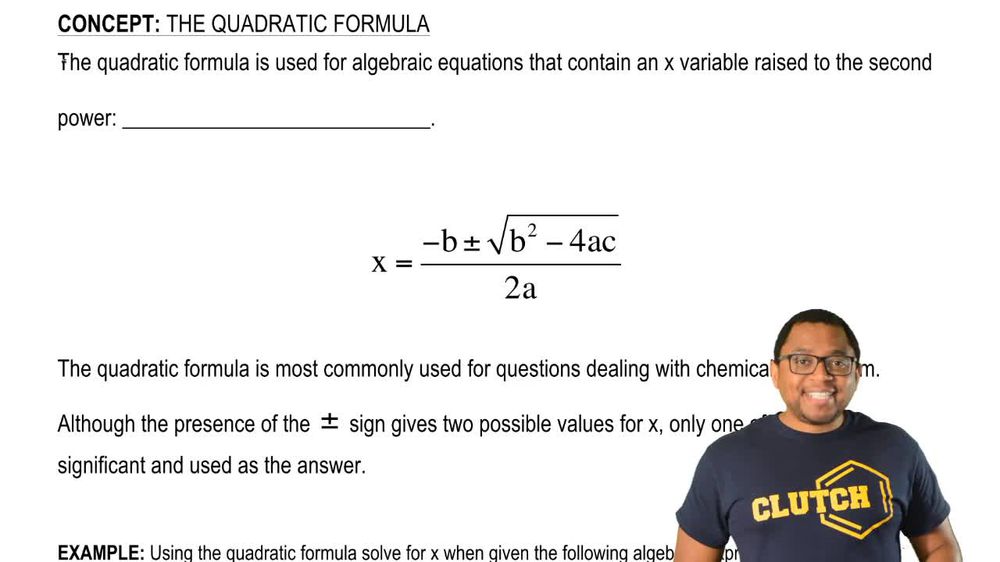 Quadratic Formula - When to Use? | Pearson+ Channels