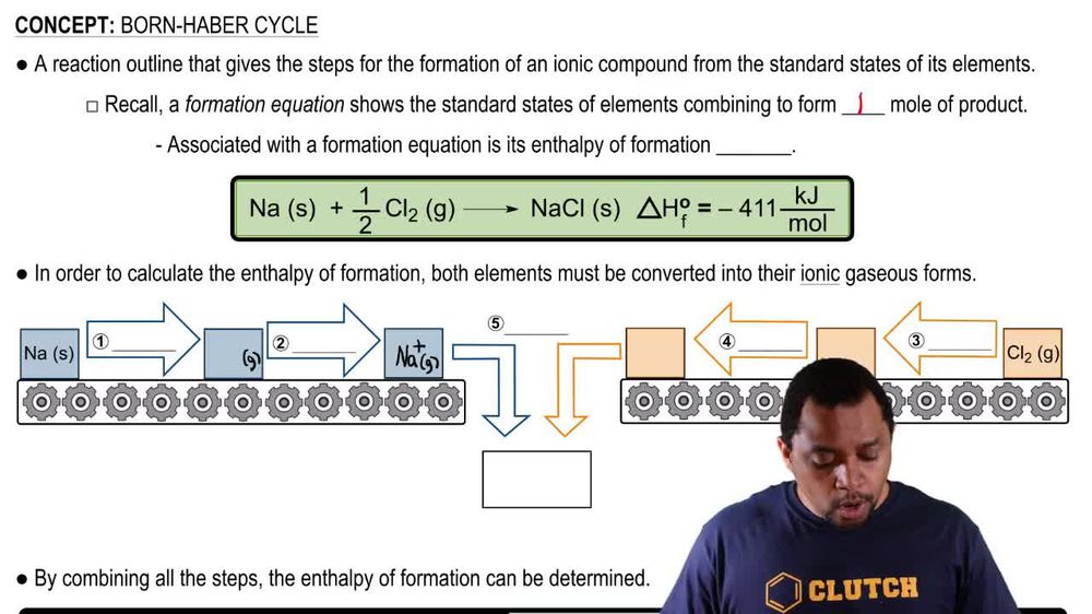 Born Haber Cycle | Pearson+ Channels