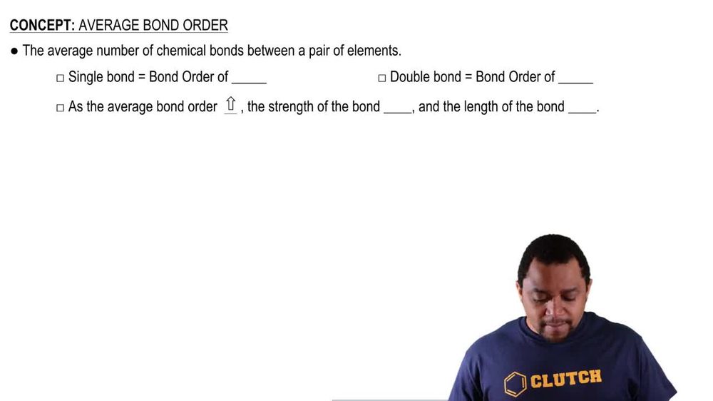 How to Calculate Bond Order From Lewis Structures Examples, Pract ...