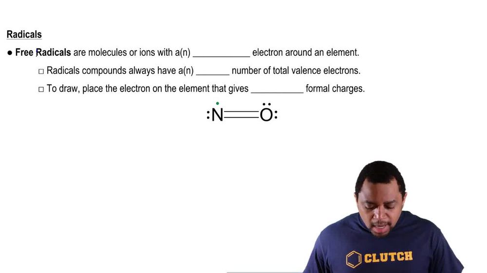 Lewis Dot Structures: Exceptions Example 1 | Pearson+ Channels