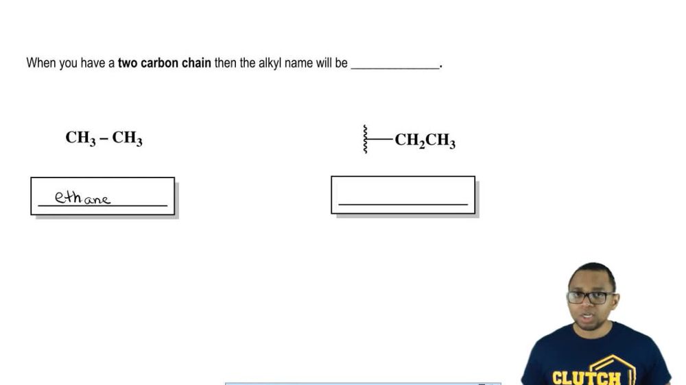 Common Alkyl Groups | Pearson+ Channels