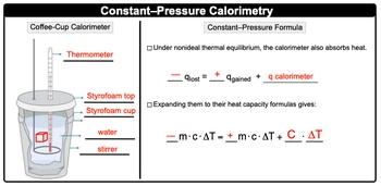 Constant-Pressure Calorimetry Video Tutorial & Practice | Pearson+ Channels