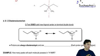 Identify the indicated set of protons as unrelated, homotopic, en ...