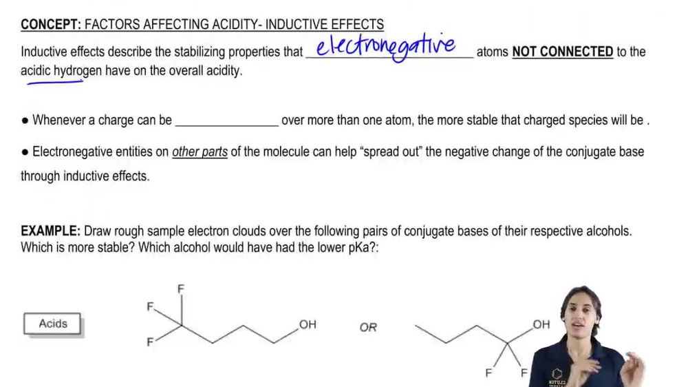 Using factors affecting acidity to rank acids | Pearson+ Channels