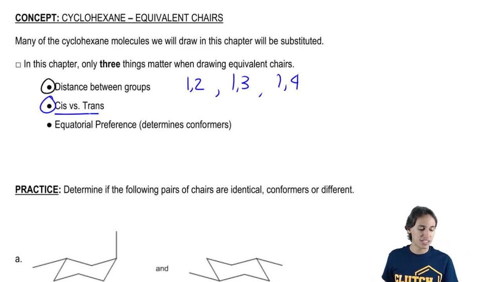 Determine if the following pair of chairs are identical, con ...