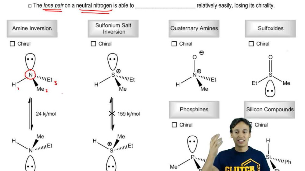Understanding Other Chiral Atoms | Pearson+ Channels