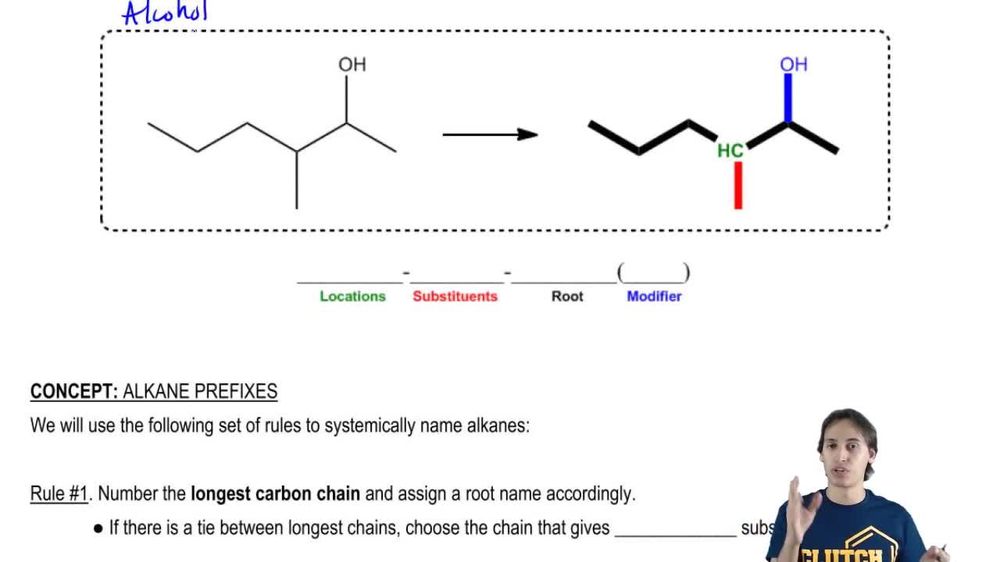 Provide the IUPAC name for the following alkane | Pearson+ Channels