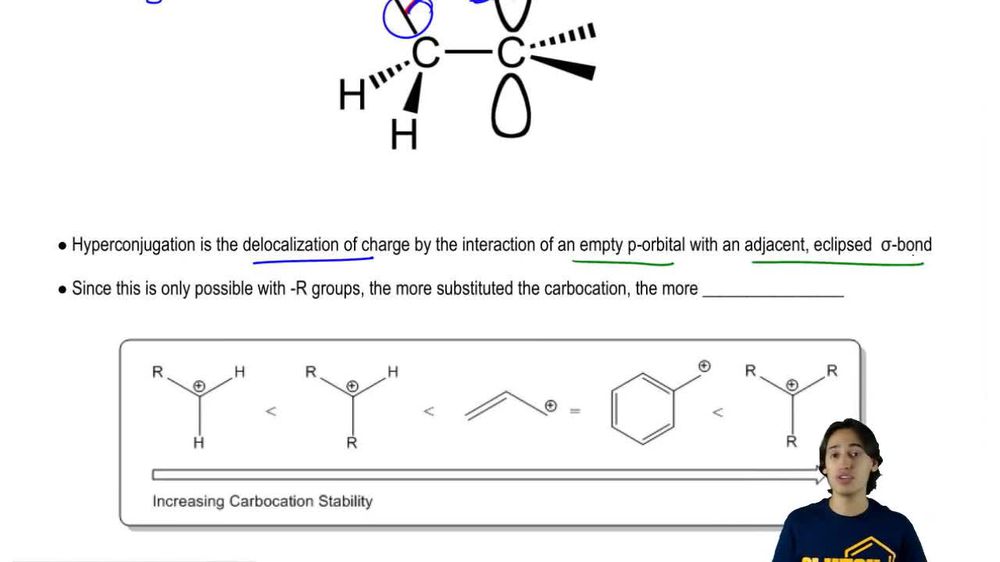Predicting the most stable carbocation | Pearson+ Channels