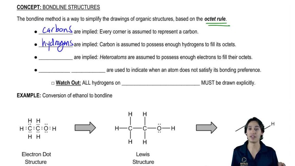 Make a model of propane (C3H8), and draw this model using dashed ...
