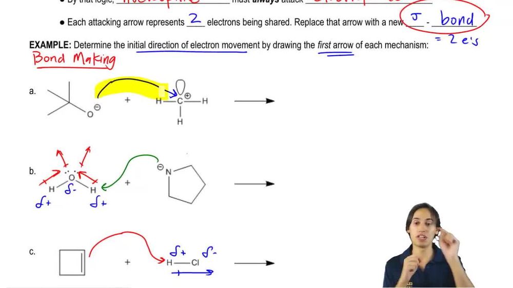 Drawing Electron Movement | Pearson+ Channels