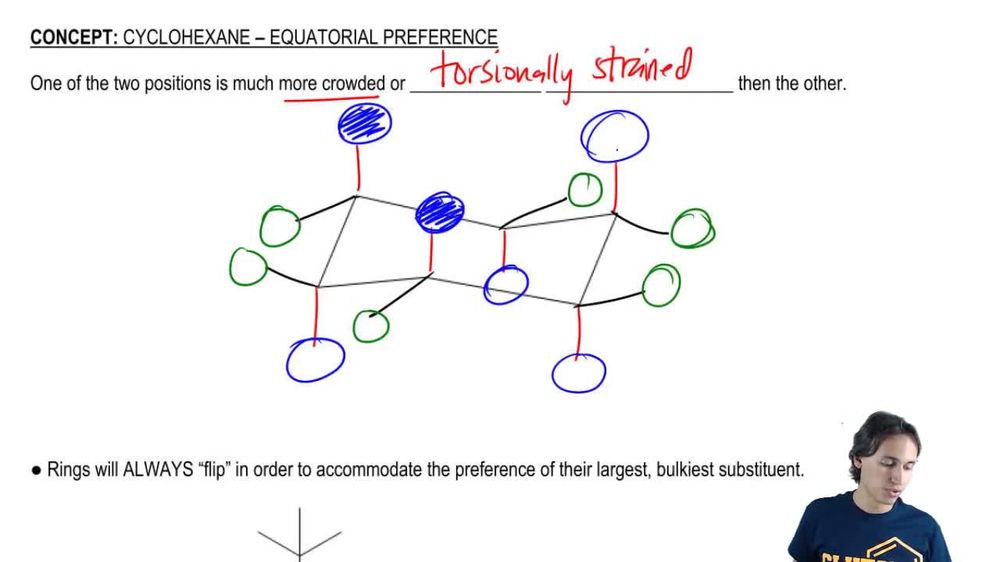 Draw the MOST STABLE conformation of cis-1-tert-butyl-4-methylcyc... | Pearson+ Channels