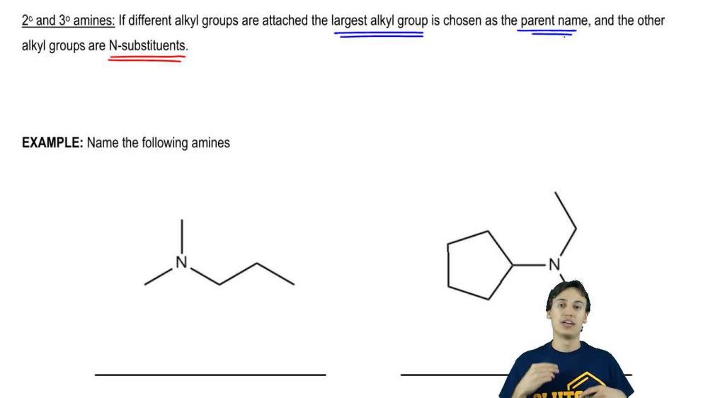 Naming Primary Amines | Pearson+ Channels