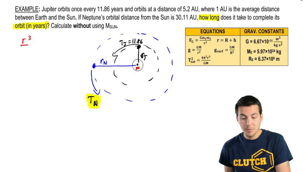 Physics - Mechanics: Gravity (13 of 20) Keppler's 3rd Law | Pearson+ ...