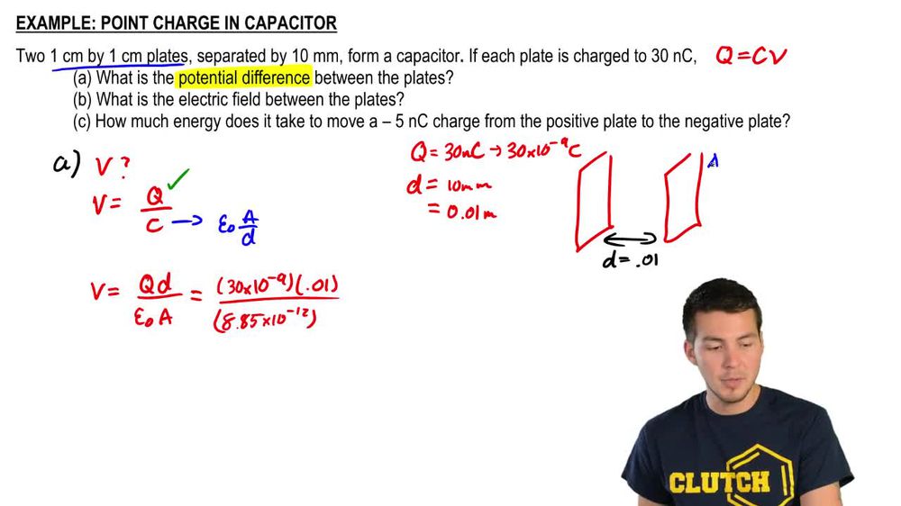 What is the smallest possible capacitance of a parallel-plate cap ...