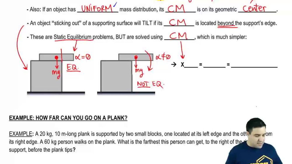 Center of Mass and Balance | Pearson+ Channels