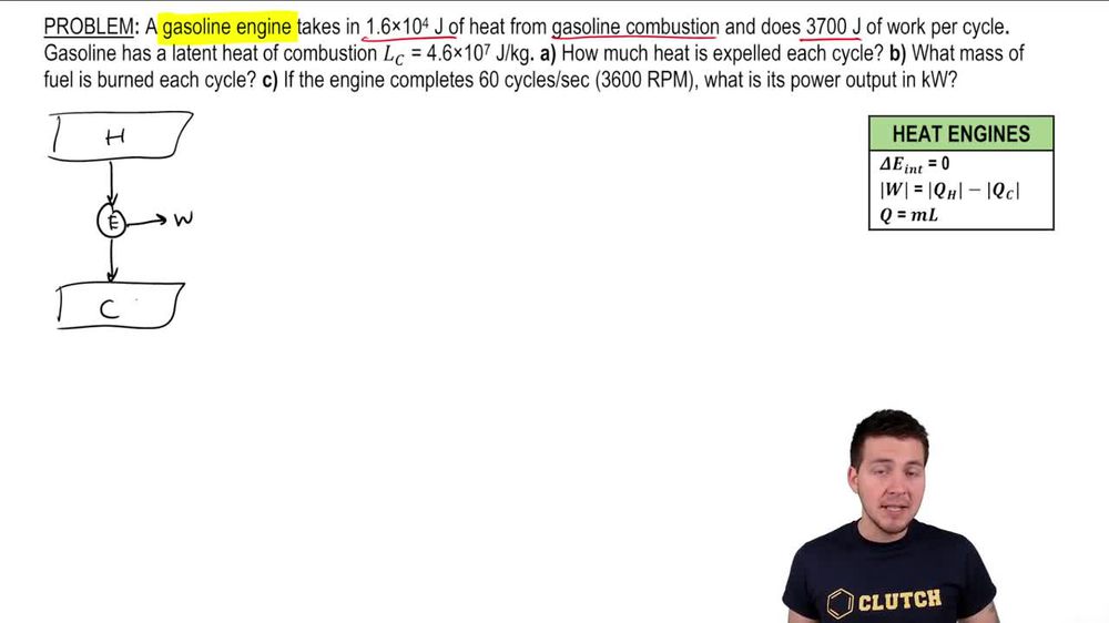 Second Law Thermodynamics, Heat Engines, Efficiency, Carnot Heat ...