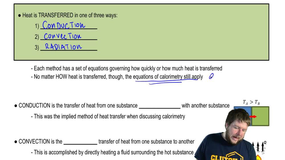 Conduction -Convection- Radiation-Heat Transfer | Pearson+ Channels
