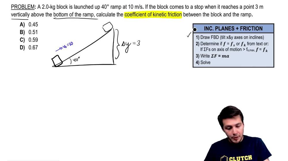 Anderson Video - Box Sliding on Incline | Pearson+ Channels