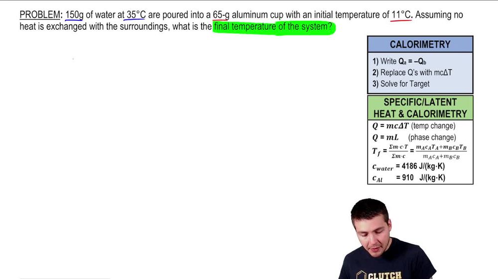 Calorimetry Concept, Examples and Thermochemistry | How to Pass C ...
