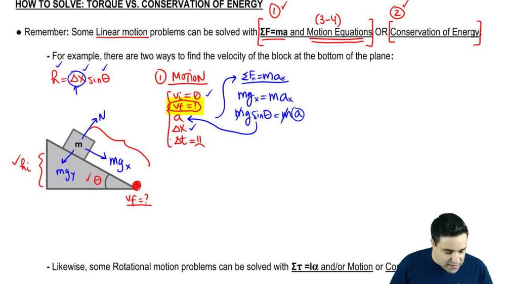 Rotational Power, Work, Energy, Torque & Moment of Inertia - Phys ...