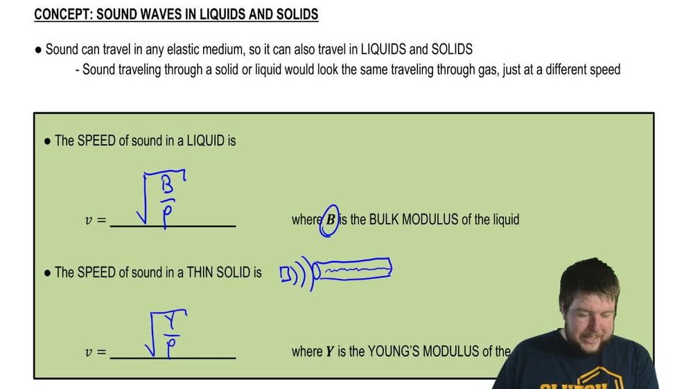 What must be the stress (F/A) in a stretched wire of a material w ...