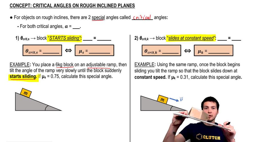 Anderson Video - Box Sliding on Incline | Pearson+ Channels