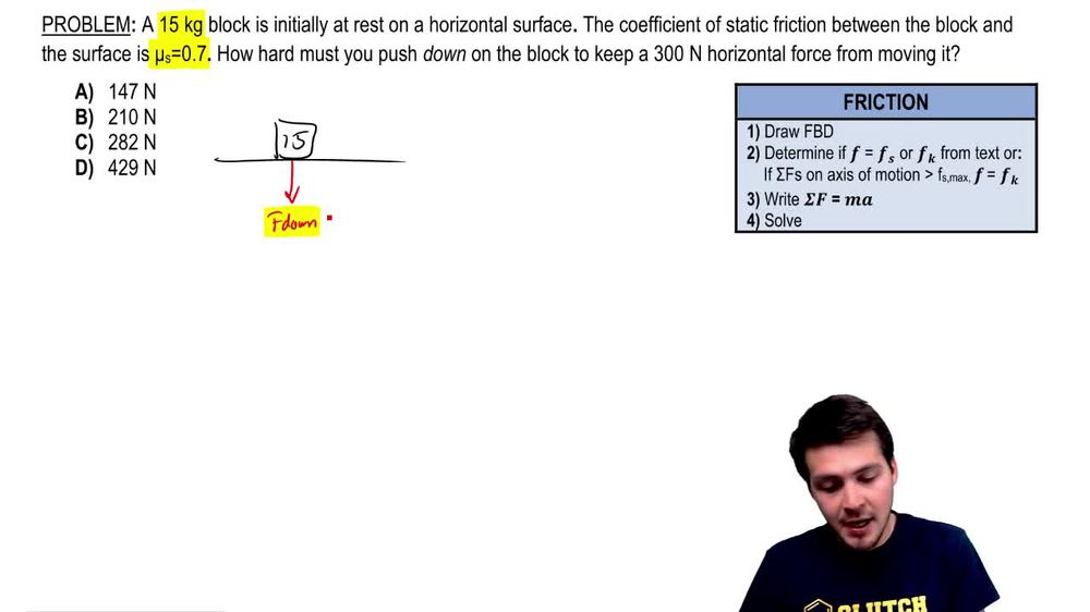 Static Friction Equation | Pearson+ Channels