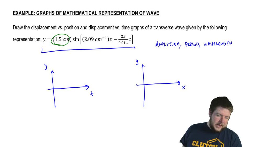 Periodic Traveling Wave Motion as a Function of x AND t | Doc Phy... | Pearson+ Channels