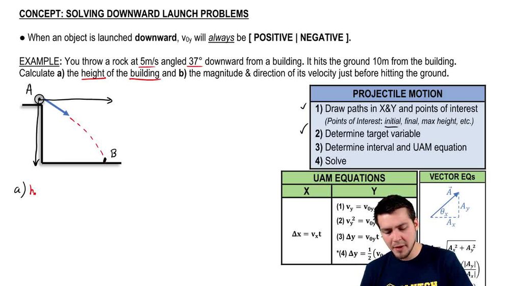 Projectile Motion Examples