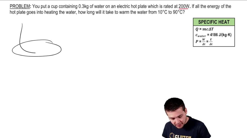 How to calculation specific heat, heat, mass, or temperature chan ...