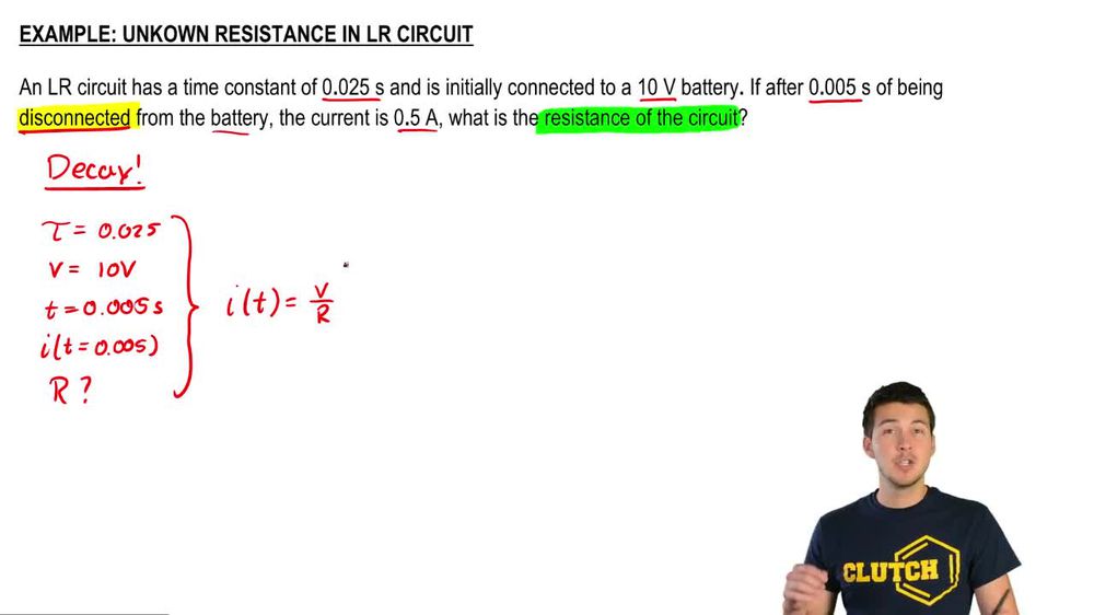 Anderson Video - LR Circuits | Pearson+ Channels
