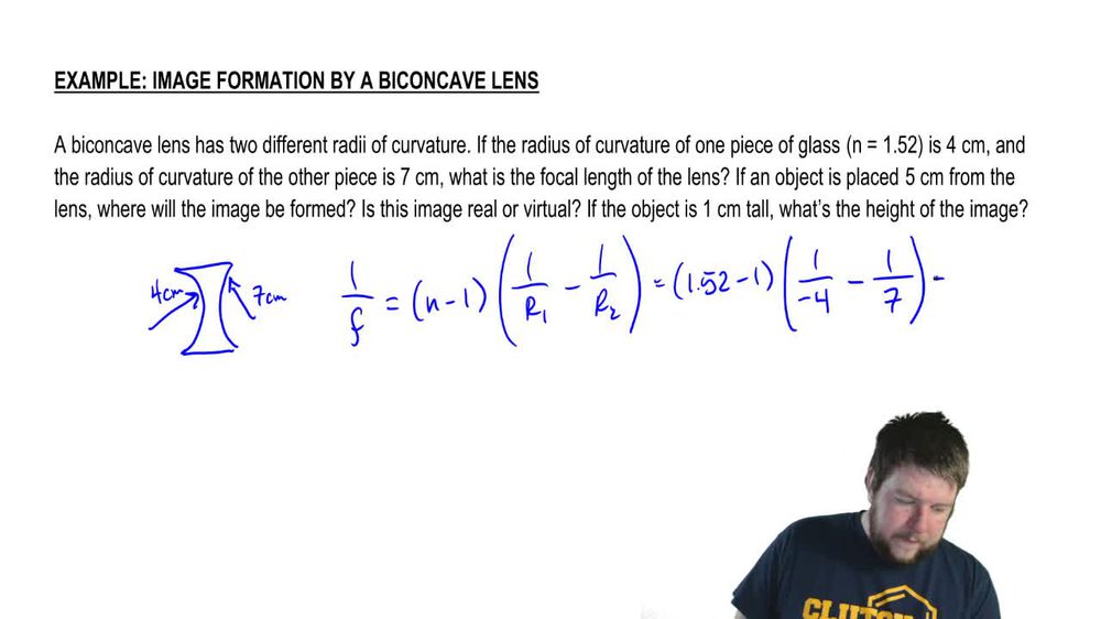 Thin Lens Equation, Optics, Converging Lens & Diverging Lens - Ph ...
